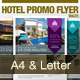 Hotel Promo Flyer Vol.01, Print Templates | GraphicRiver