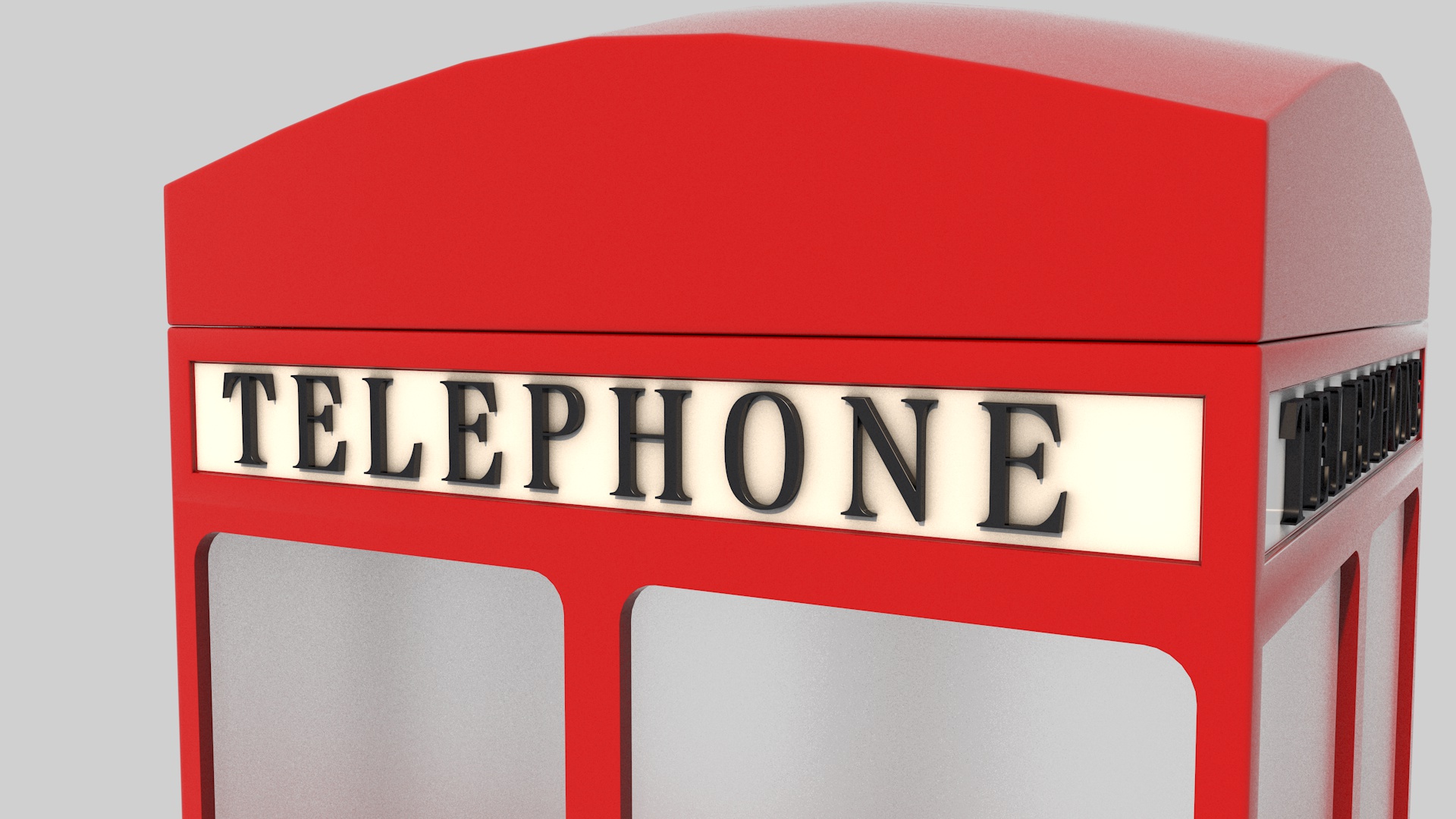 Classic British Red Phone Booth – 3D Model for Urban and Historical ...