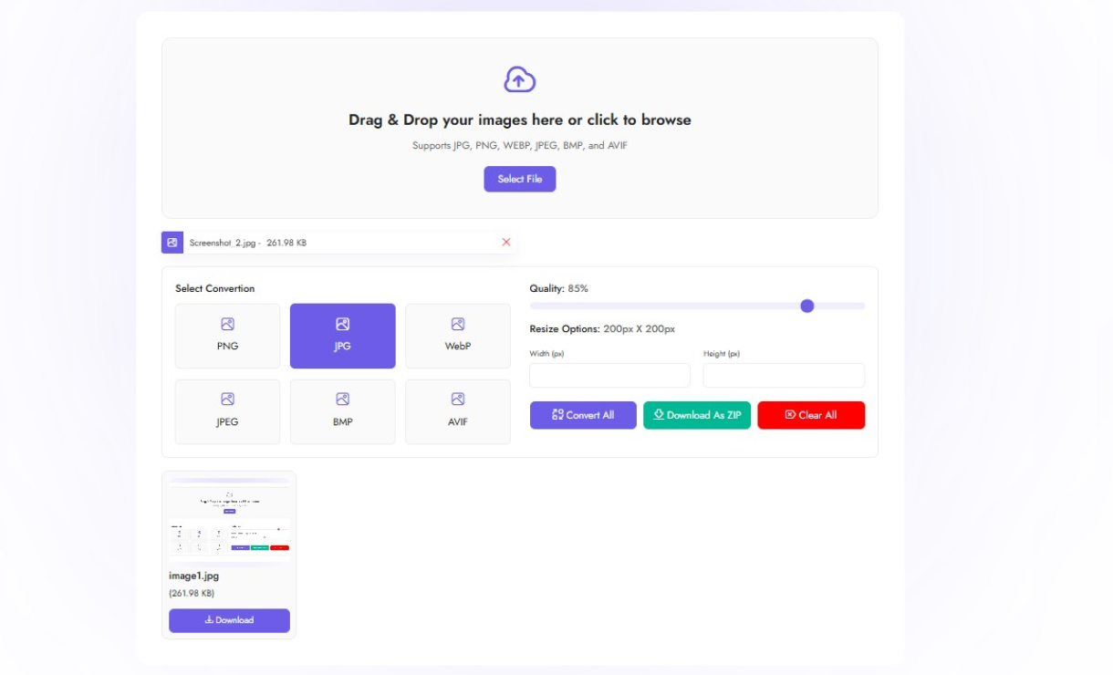 ConZip – Fast and Easy JPG, PNG, WebP, JPEG Image Compression ...
