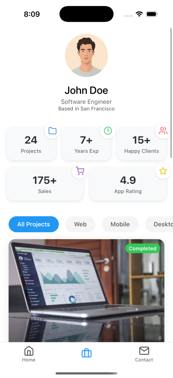 MySpace App - React Native CLI | Expo - Blog & Personal UI Template by ...