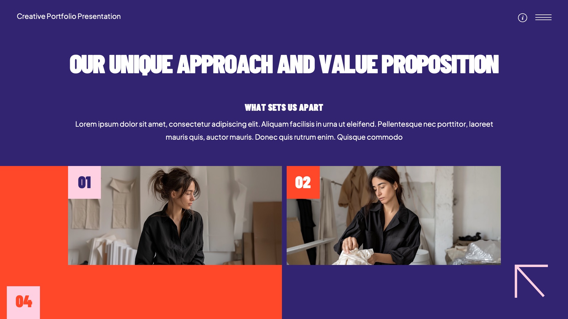 Creative Portfolio Powerpoint Template, Presentation Templates ...