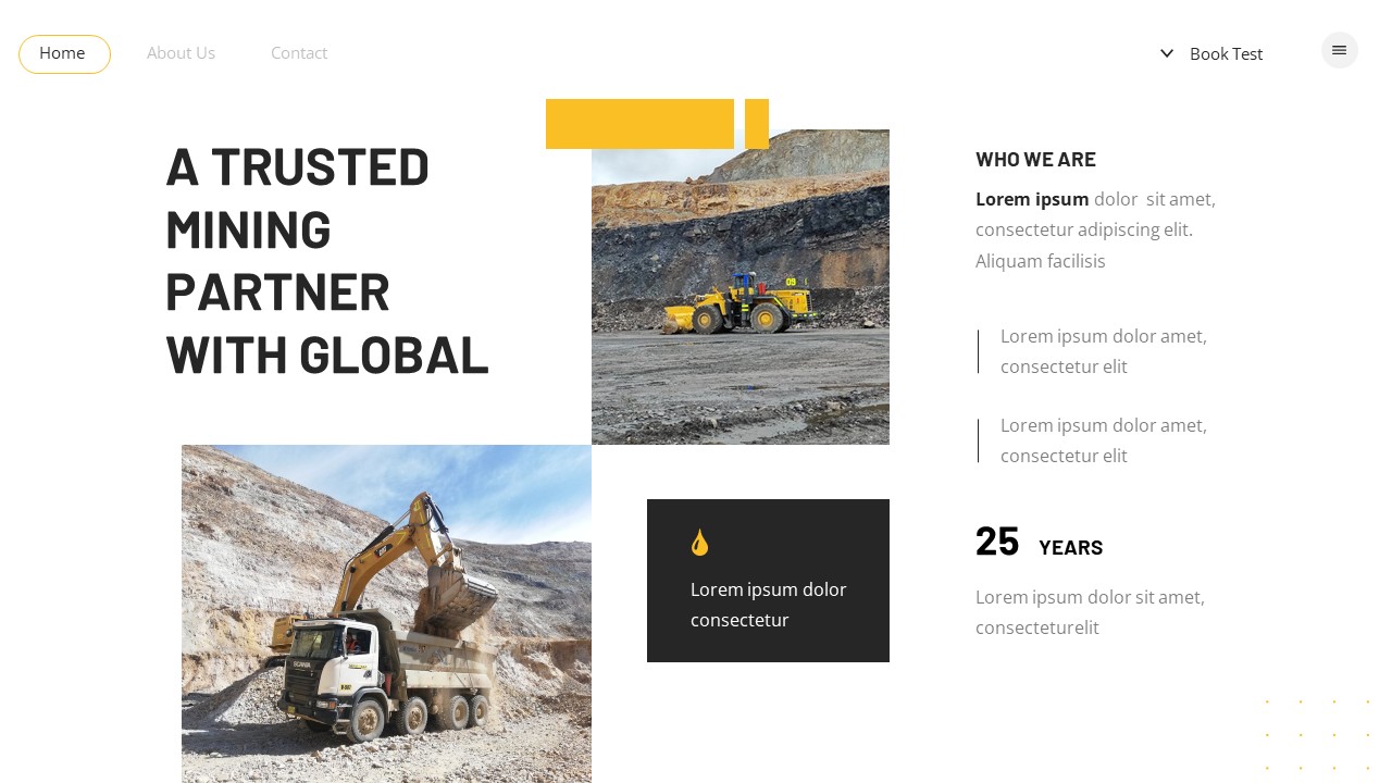 Mining Industry Powerpoint Template, Presentation Templates | GraphicRiver