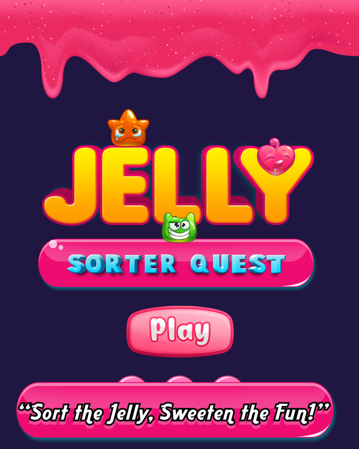 Jelly Sorter Quest – Unity 3D Puzzle Game with Admob Ads by Nimboos_Apps