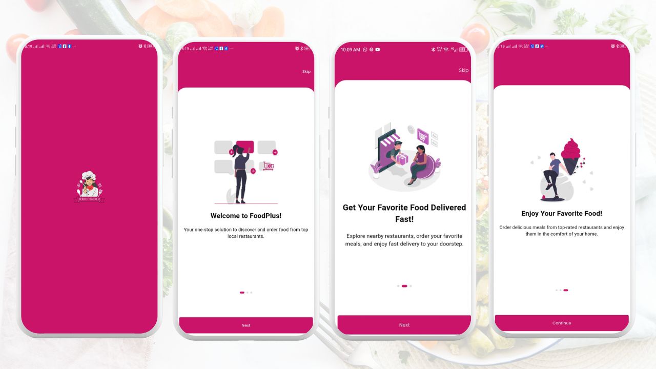 FoodFinder - Multi Restaurant Food Delivery App Flutter UI Kit by C_IT_Solutions_Est