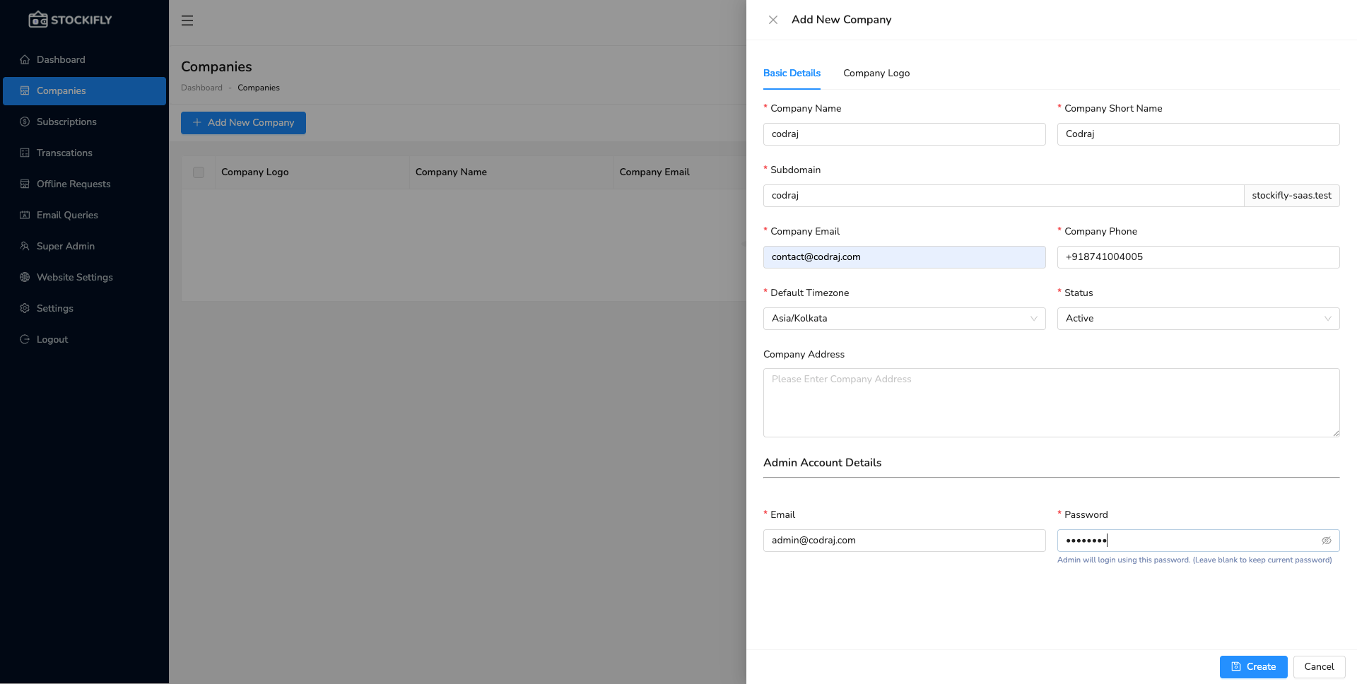 Subdomain Module for Stockifly SAAS - StockiflySaasSubdomain by codeifly