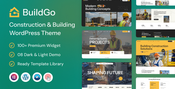 BuildGo - Construction WordPress Theme by ThemeOri | ThemeForest