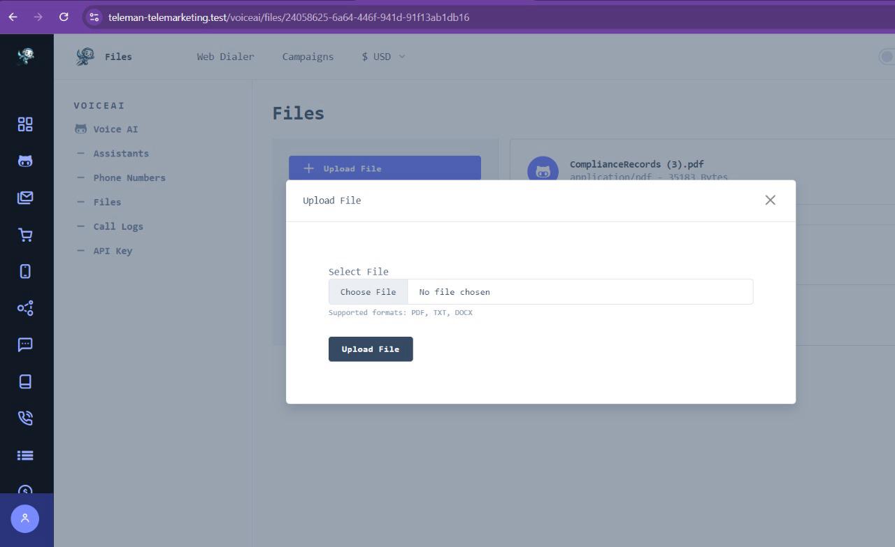 Teleman - Telemarketing & Voice Calling SaaS Application by thecodestudio