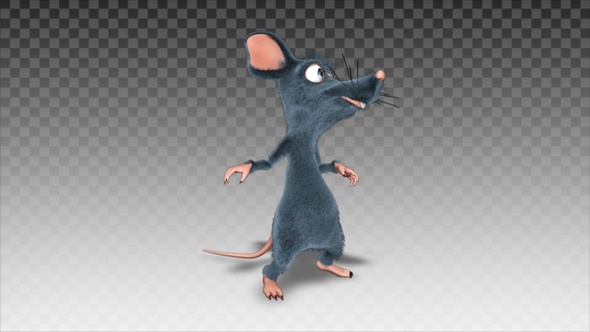 Cartoon Rat - Dance Rock-n-Roll, Motion Graphics | VideoHive