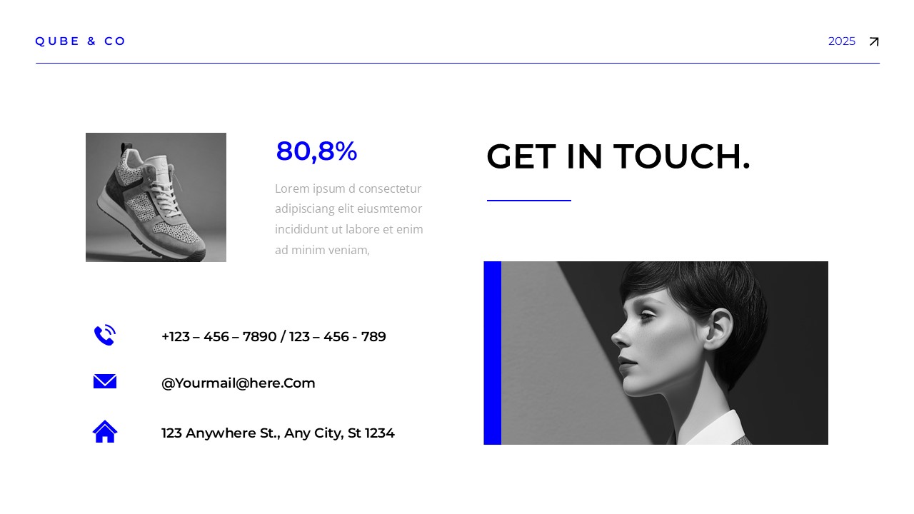 Qube Brand Guidelines Powerpoint Template, Presentation Templates ...