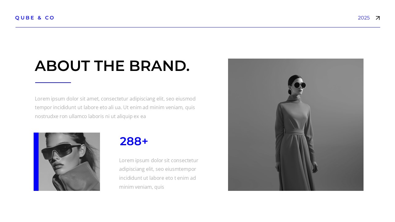 Qube Brand Guidelines Powerpoint Template, Presentation Templates ...