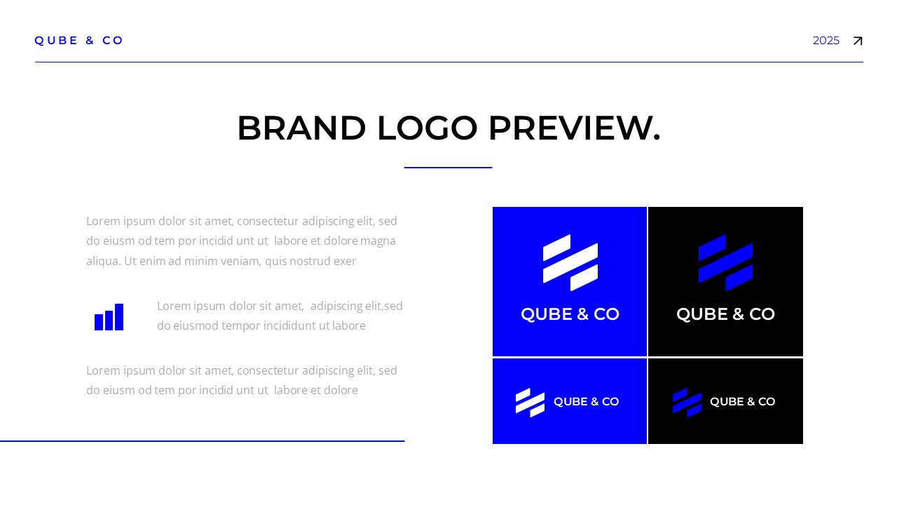 Qube Brand Guidelines Powerpoint Template, Presentation Templates ...