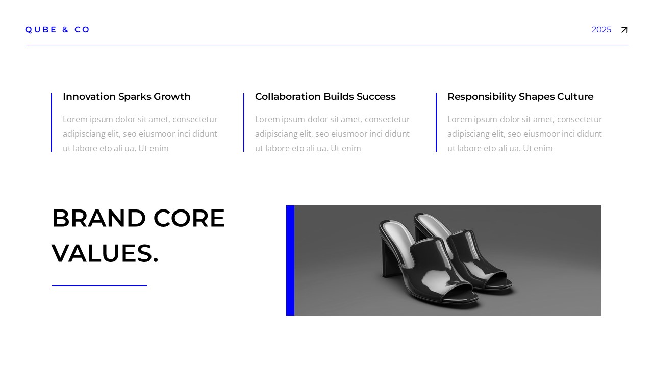 Qube Brand Guidelines Keynote Template, Presentation Templates ...