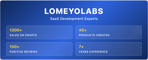 lomeyolabs's profile on ThemeForest