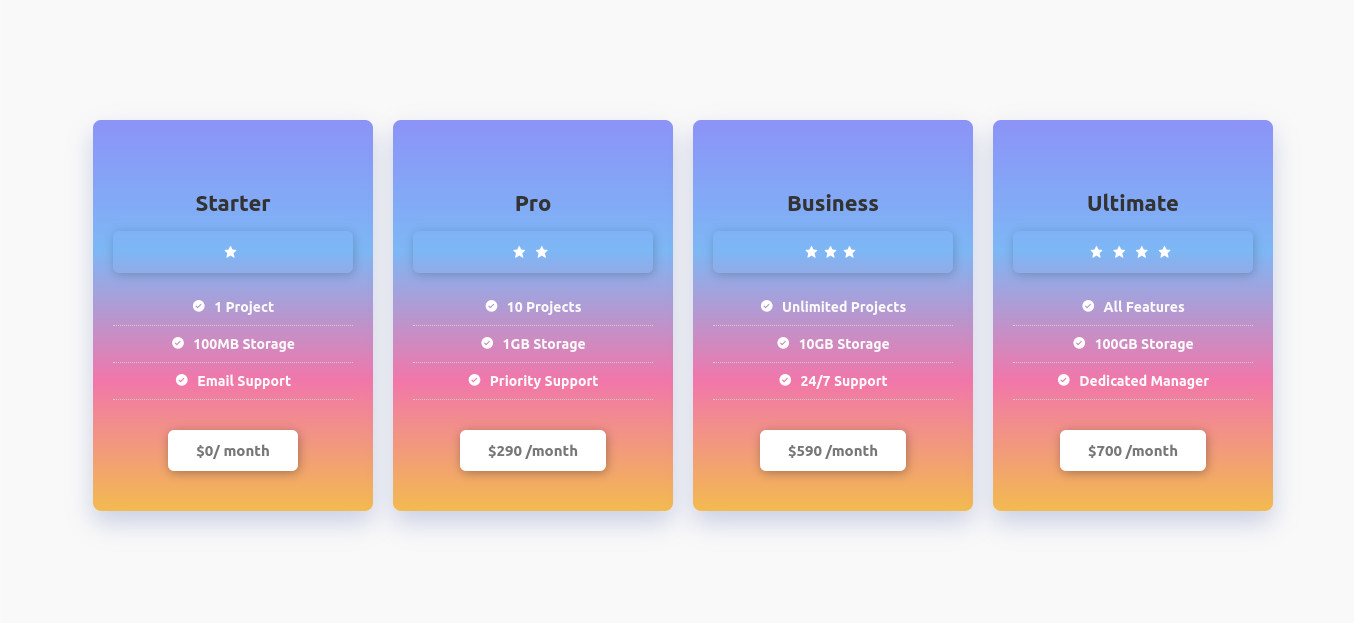 Modern Pricing Tables UI Kit by reemstudio | CodeCanyon