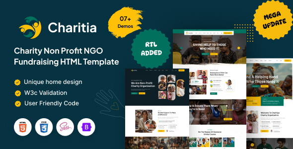 Charifund - Charity Donation & Fundraising NGO HTML Template ...