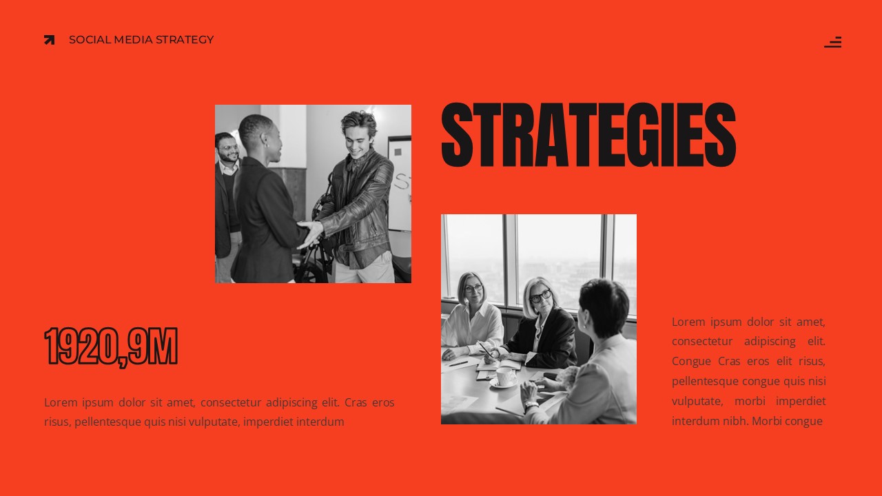 Social Media Strategy Powerpoint Template, Presentation Templates ...