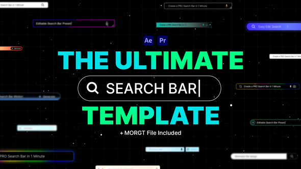 Ultimate Search Bar Kit, After Effects Project Files | VideoHive