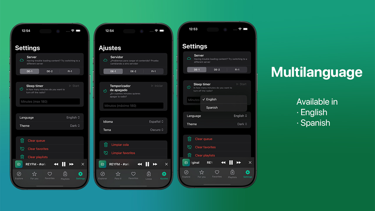 Radiofy - Online Radio Streaming App for iOS | Swift & SwiftUI by iSomlea