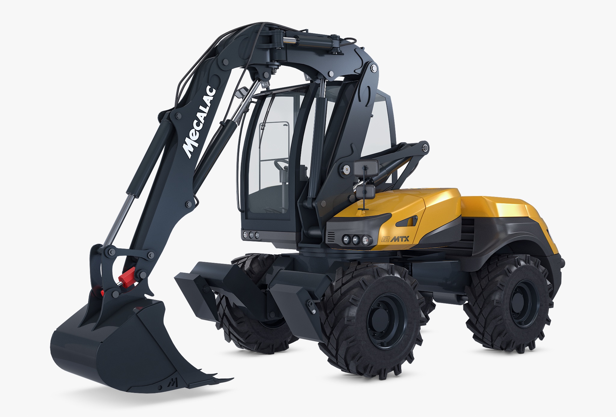 Mecalac 12MTX Excavator (2021-2025) M 1 by Zurel | 3DOcean