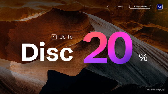 Number Counter Animations, After Effects Project Files | VideoHive
