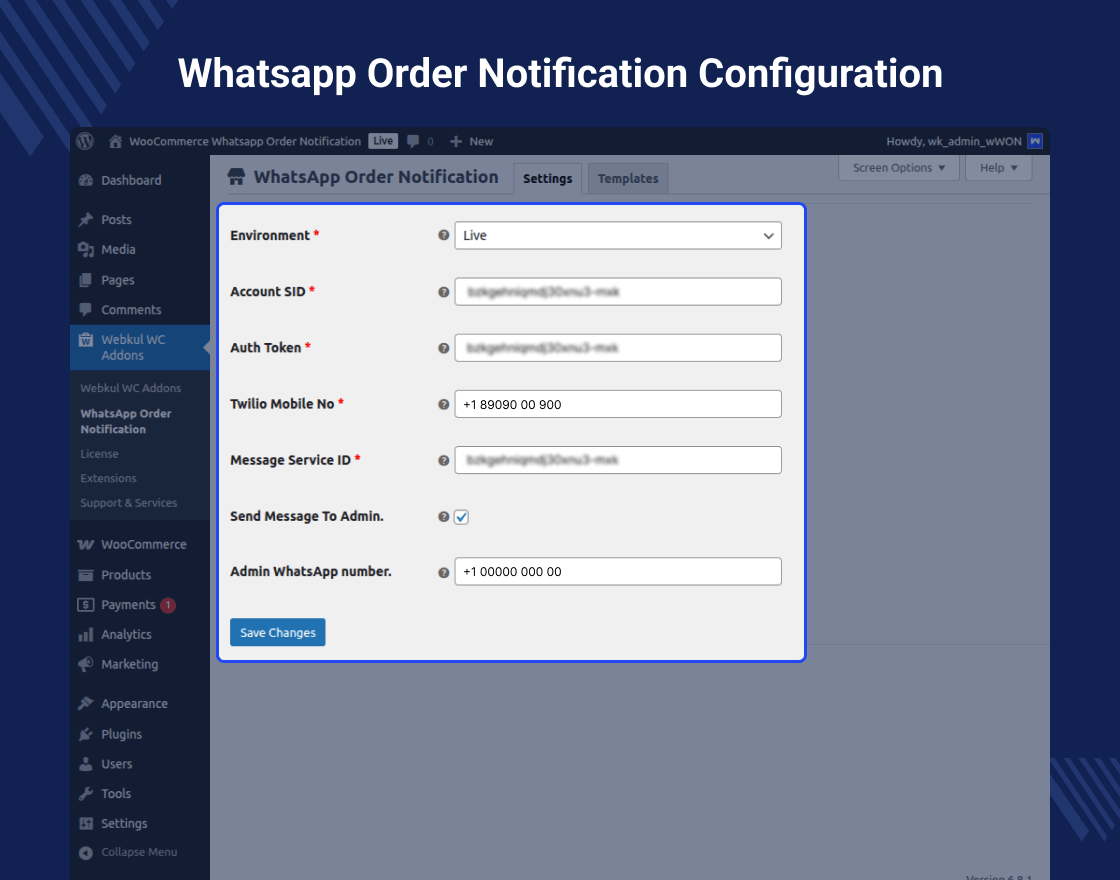 WooCommerce WhatsApp Order Notification by Webkul | CodeCanyon