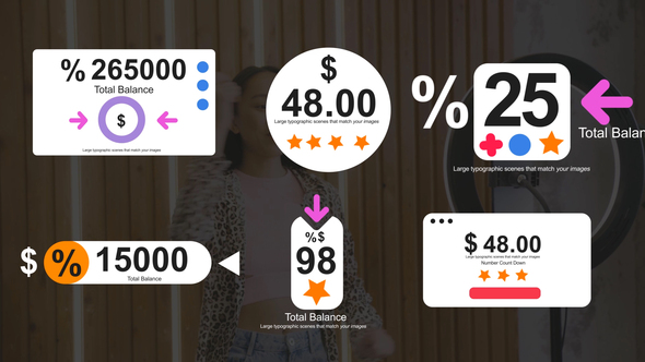 Number Count Animations, Premiere Pro Templates | VideoHive