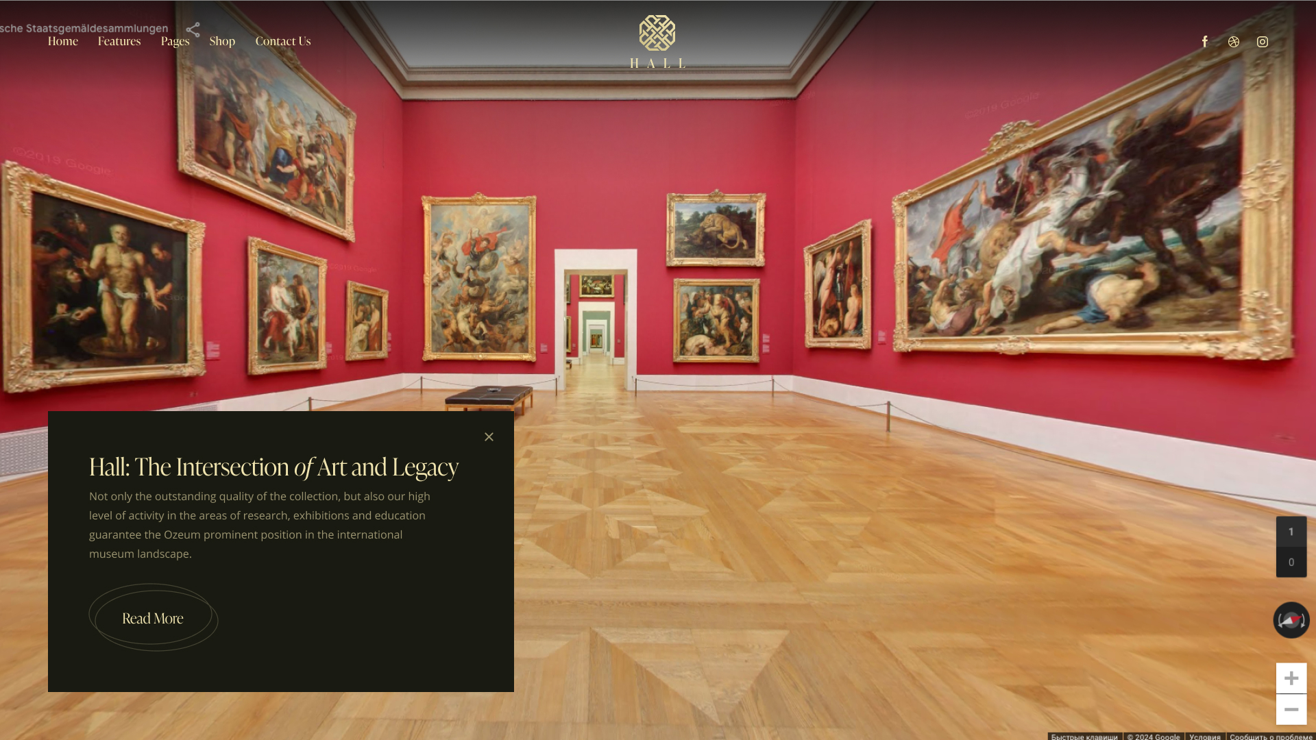 Hall - Museum and Art Gallery WordPress Theme by AncoraThemes | ThemeForest