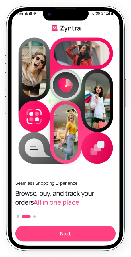 Zyntra - Complete eCommerce Mobile App - Online Shopping App ...