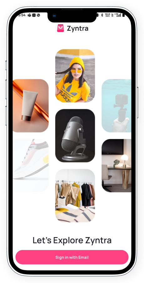 Zyntra - Complete eCommerce Mobile App - Online Shopping App ...