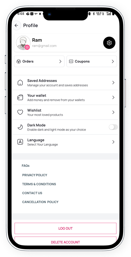 Zyntra - Complete eCommerce Mobile App - Online Shopping App ...