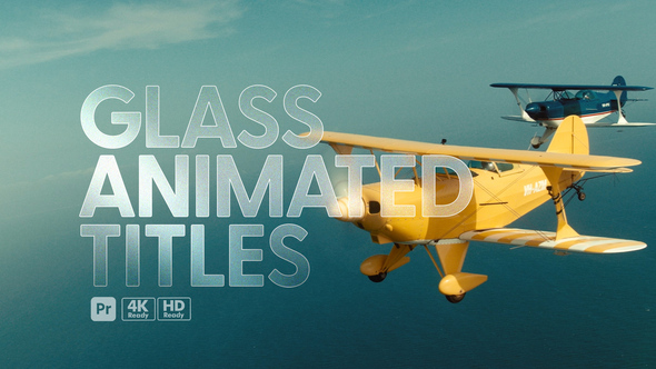 Glass Animated Titles for Premiere Pro, Premiere Pro Templates | VideoHive