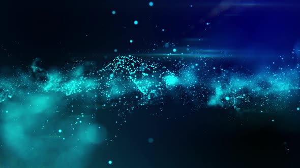 Abstract Background Particle, Motion Graphics | VideoHive