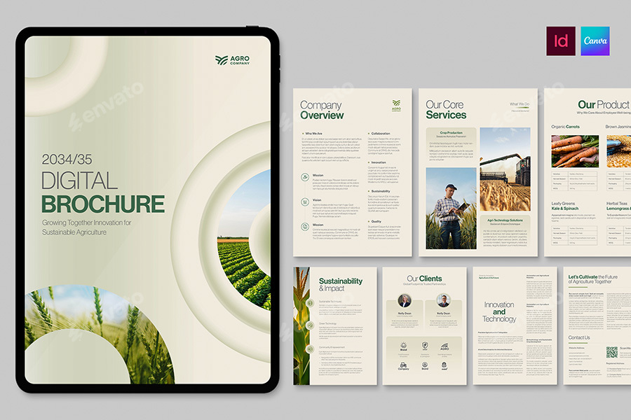 Digital Brochure Template, ePublishing | GraphicRiver