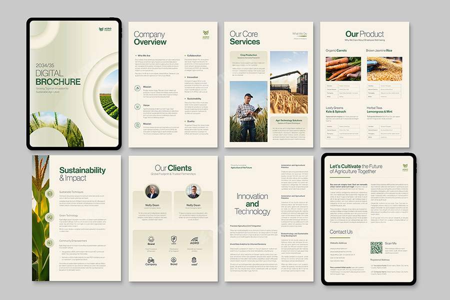 Digital Brochure Template, ePublishing | GraphicRiver