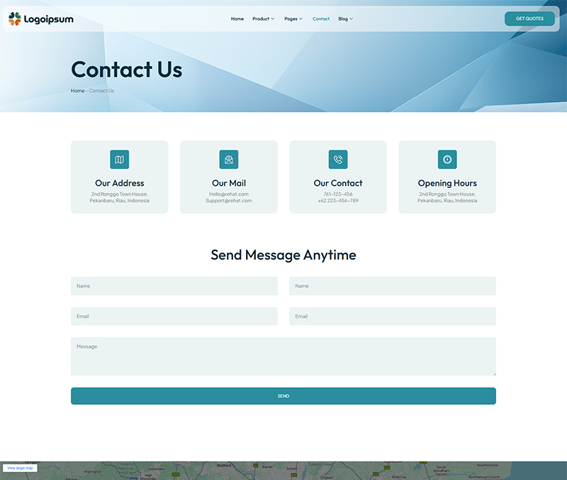 Rehat - Medical Equipment Elementor Pro Template Kit by creedcreatives