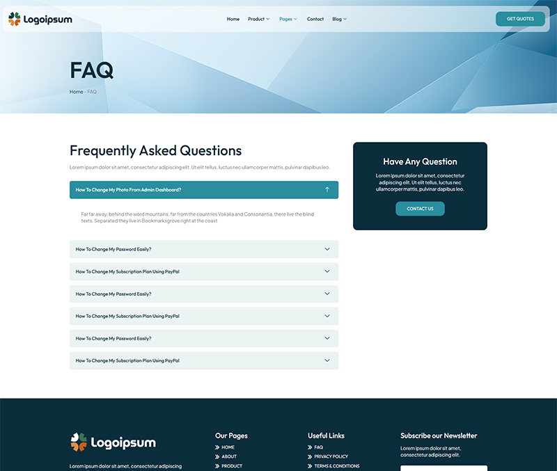 Rehat - Medical Equipment Elementor Pro Template Kit by creedcreatives