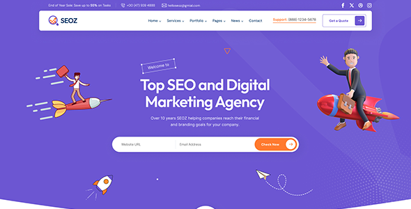 Seoz - SEO & Digital Marketing WordPress Theme by Bravis-Themes ...