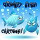 Grumpy Fish Cartoon, Vectors | GraphicRiver