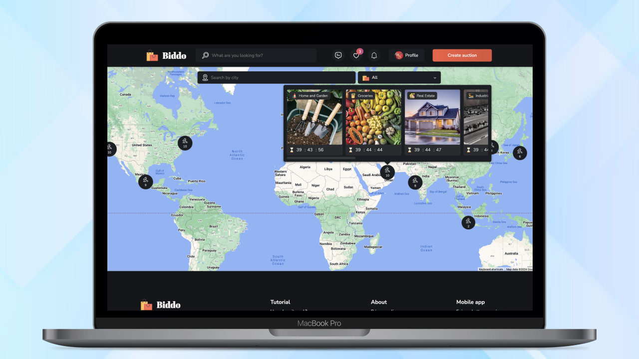 Biddo Full Nextjs Auction App With Nodejs Server With Chat By Pascaionut941