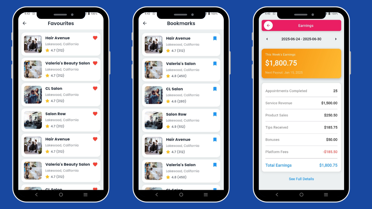 AI-Powered Beauty Salon Booking App Template Flutter | Hair Salon App ...