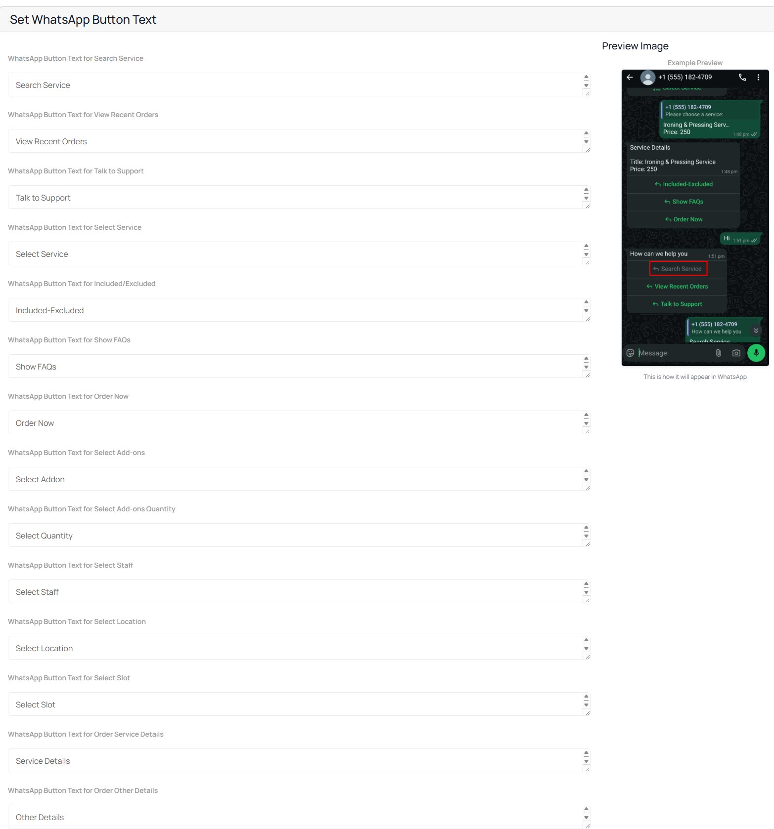 WhatsApp Order Plugin for Prohandy - On-Demand Handyman & Home Service Provider Marketplace by ...