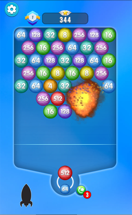 Number Bubble Shooter - Html5 (Construct3) by PaintGame | CodeCanyon