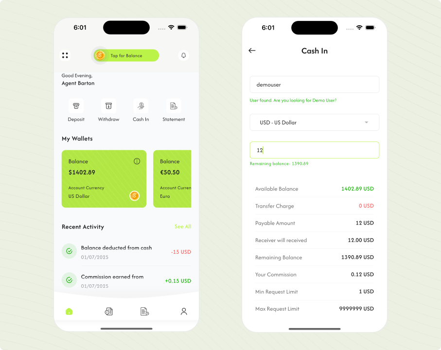 Pay Secure - Digital Wallet Application For Agent (Android, iOS) by bug-finder