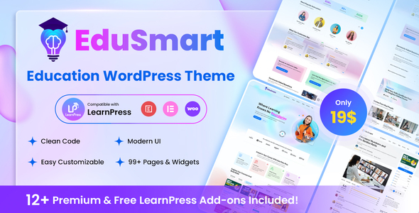 Education WordPress Theme | EduSmart by PhysCode | ThemeForest