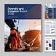 Diversity & Inclusion Report Template, Print Templates | GraphicRiver