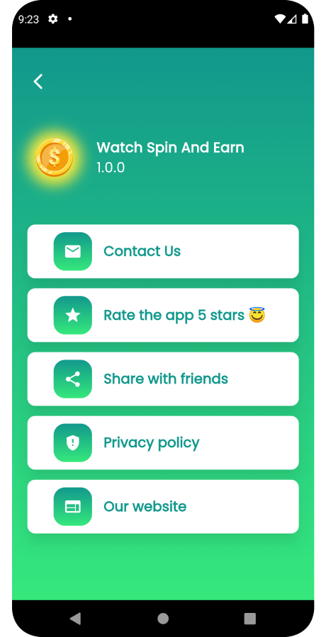 Watch Spin And Earn Money Flutter App (Android + IOS) by IbrahimOdeh