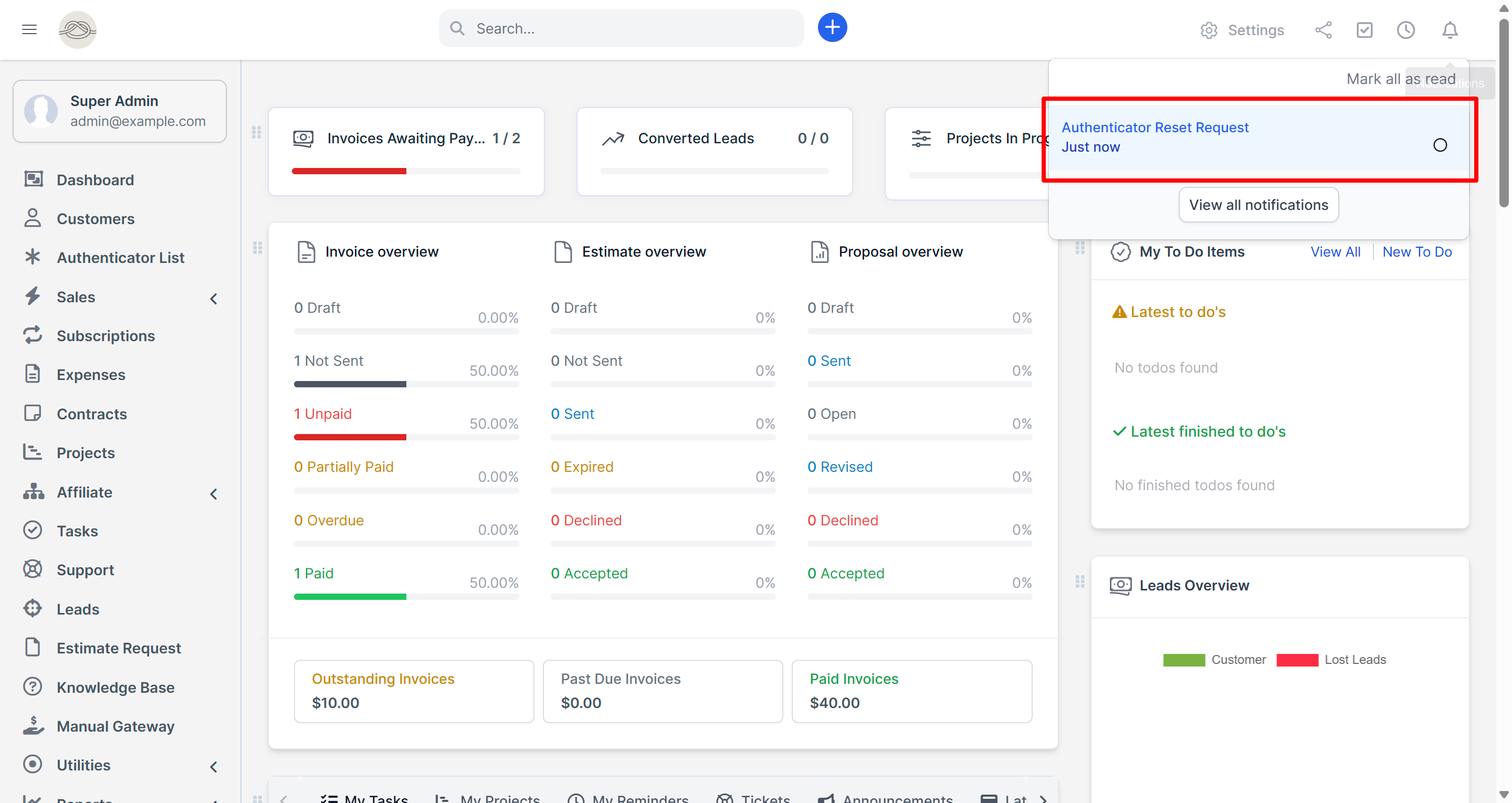 2FA Authenticator Module for Perfex CRM – Compatible with Google ...