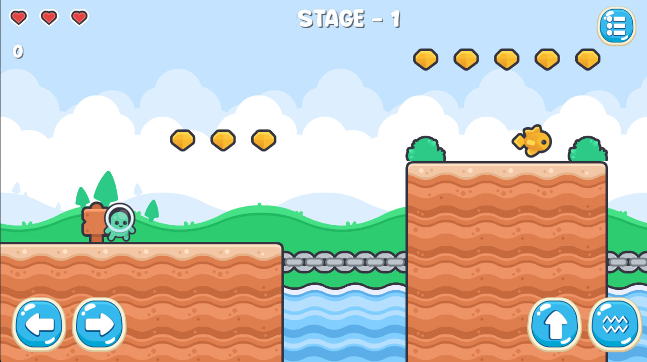 Cute Platformer - Cross Platform Casual Game by raizensoft | CodeCanyon