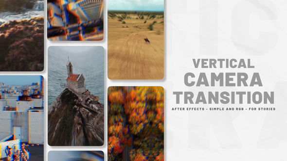 Vertical Camera Transition, After Effects Project Files | VideoHive