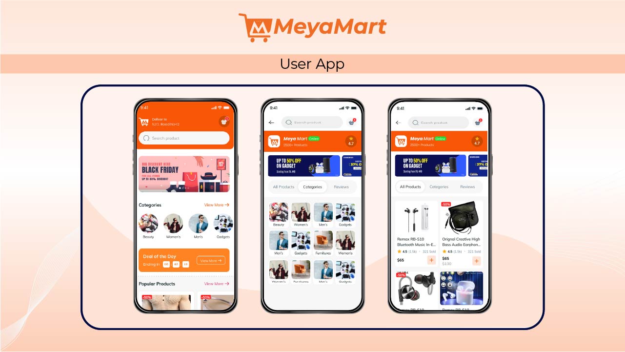 MeyaMart – Complete Multivendor eCommerce Solution Website, Customer APP with Admin panel by ...